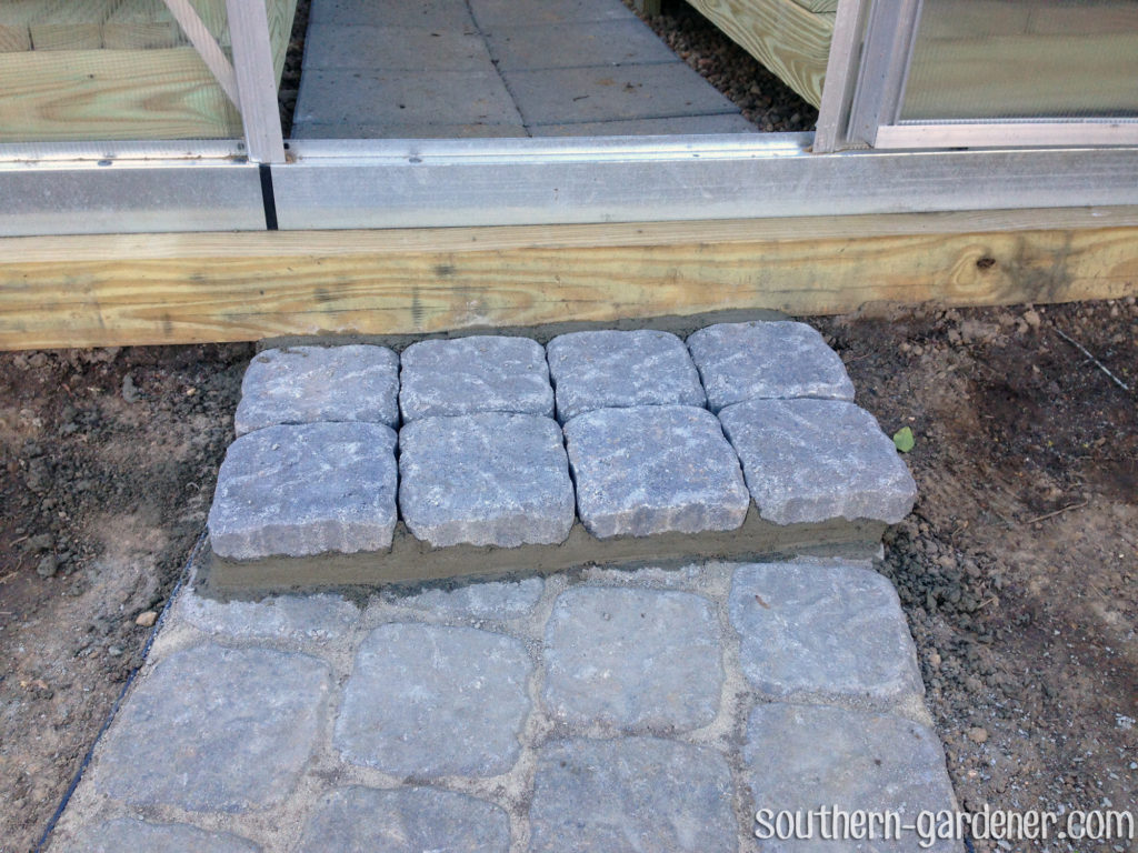 DIY Step on Paver Walkway – Southern Gardener