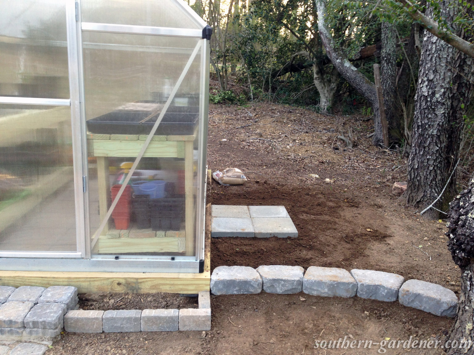 DIY Rain Barrel Stand – Southern Gardener
